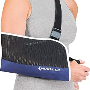 Mueller Arm Sling, Adjustable, Sport Care, OSFM - Blue