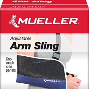 Mueller Arm Sling, Adjustable, Sport Care, OSFM - Blue