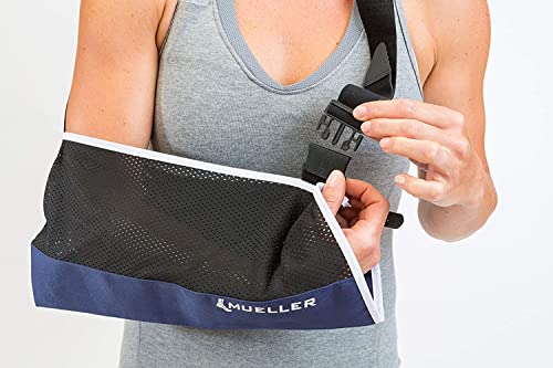 Mueller Arm Sling, Adjustable, Sport Care, OSFM - Blue