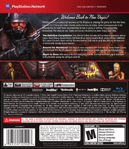 Fallout: New Vegas - Playstation 3 Ultimate Edition