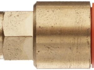 SMC KQ2H07-U03A Brass Push-to-Connect Tube Fitting, Adapter, 1/4" Tube OD x 3/8" UNI Thread Male