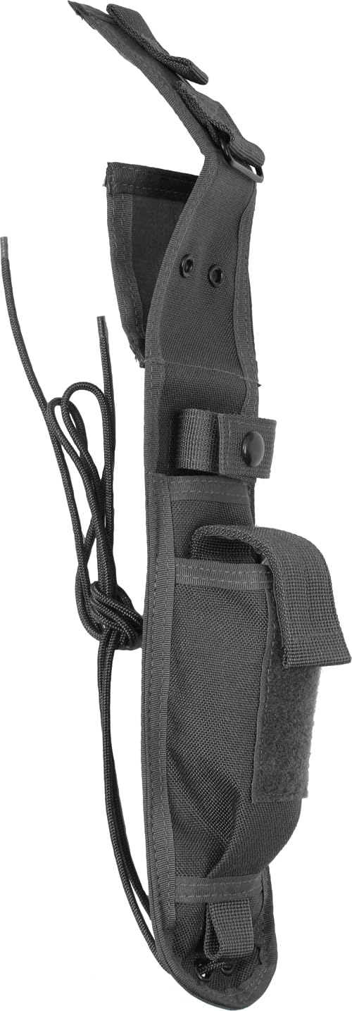 Rothco G.I. Type Enhanced Nylon Knife Sheath, Black