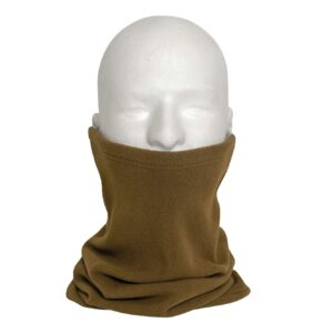 Rothco Polar Fleece Neck Warmers, Coyote Brown