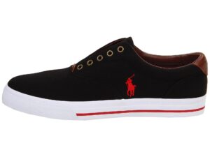 polo ralph lauren men's vito, black, 8.5 d us