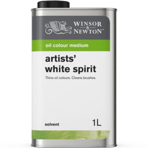 winsor & newton artists' white spirits, 1 litre (33.8-oz) can