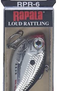 Rapala Rippin' Rap 06 Fishing lure, 2.5-Inch, Chrome, Firetiger