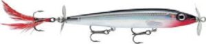 rapala x-rap prop 11 fishing lure, 4.375-inch, silver