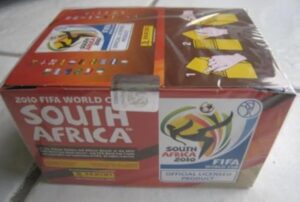 panini fifa world cup south africa 2010 100 packs box new