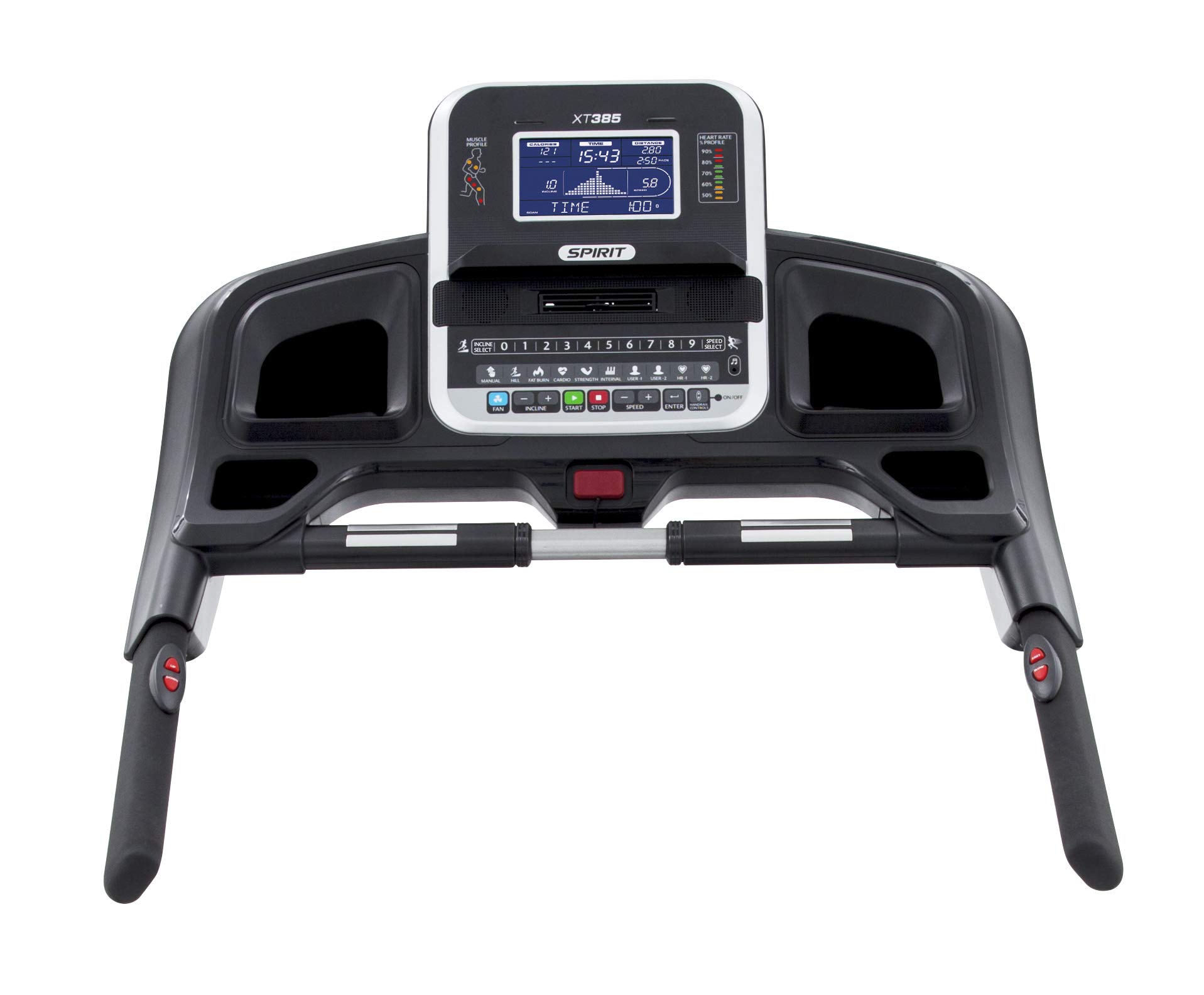 Spirit Fitness XT385 Folding Treadmill