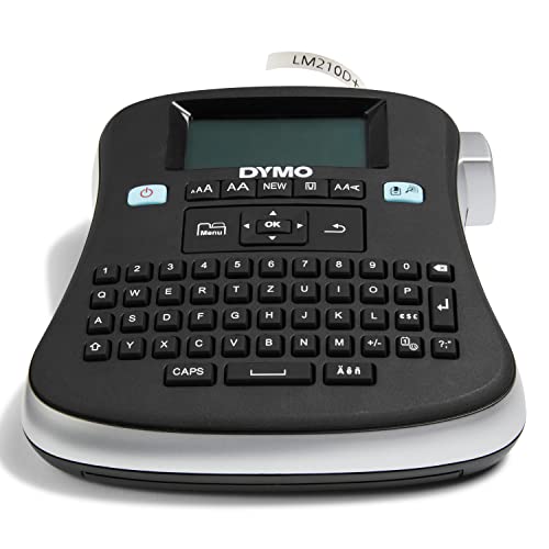 Dymo Imprimante d'étiquettes sans fil LabelManager 210D avec Valise de Transport (Noir/Gris)