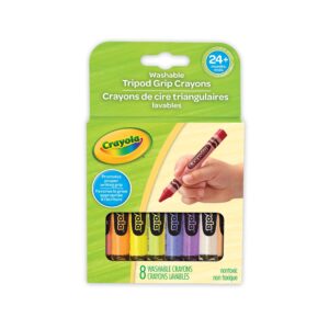 crayola my first triangular crayons 8ct