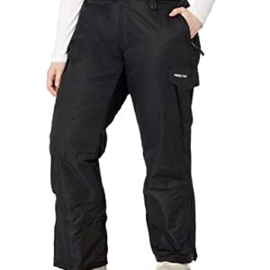 Arctix Women's Snow Sports Insulated Cargo Pants, Black, X-Small