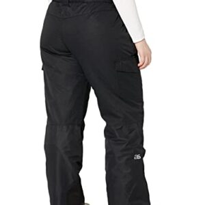 Arctix Women's Snow Sports Insulated Cargo Pants, Black, X-Small