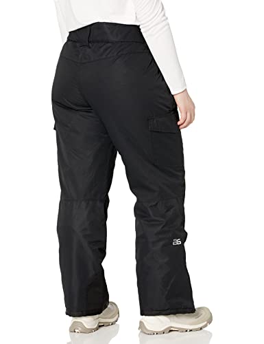 Arctix Women's Snow Sports Insulated Cargo Pants, Black, X-Small