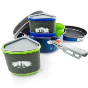 GSI Outdoors, Bugaboo Backpacker, Nesting Cook Set, Superior Backcountry Cookware Since 1985