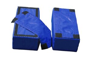 tumbl trak optional brianna beam leg bases, royal blue