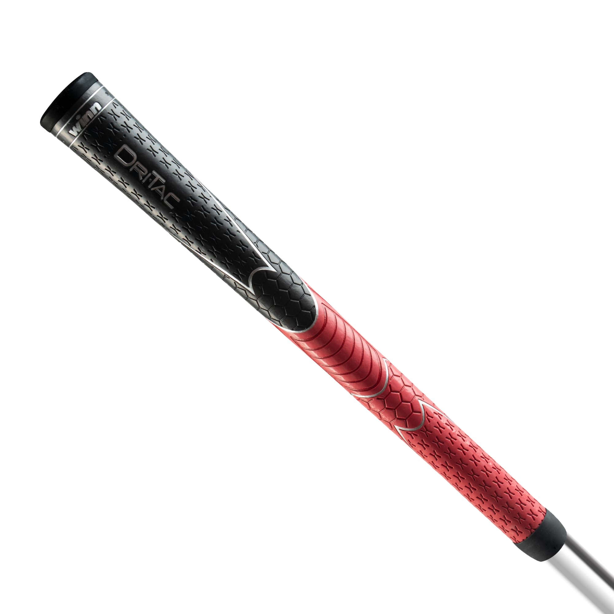 WINN DRI-TAC STANDARD Golf Grip, Non-Slip & Cushioned Comfort, Moisture-Wicking & Shock Absorption, AVS Tech, Hand Alignment & Lighter Grip Pressure, Tacky in All Weather, High-Performance Polymer