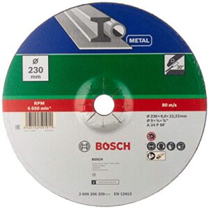 bosch diy 2609256339 cranked roughing disk 230 mm diameter x 6 mm metal