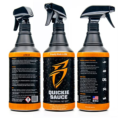 Boat Bling Quickie Sauce Premium High-Gloss Fast Wax, 32 oz.