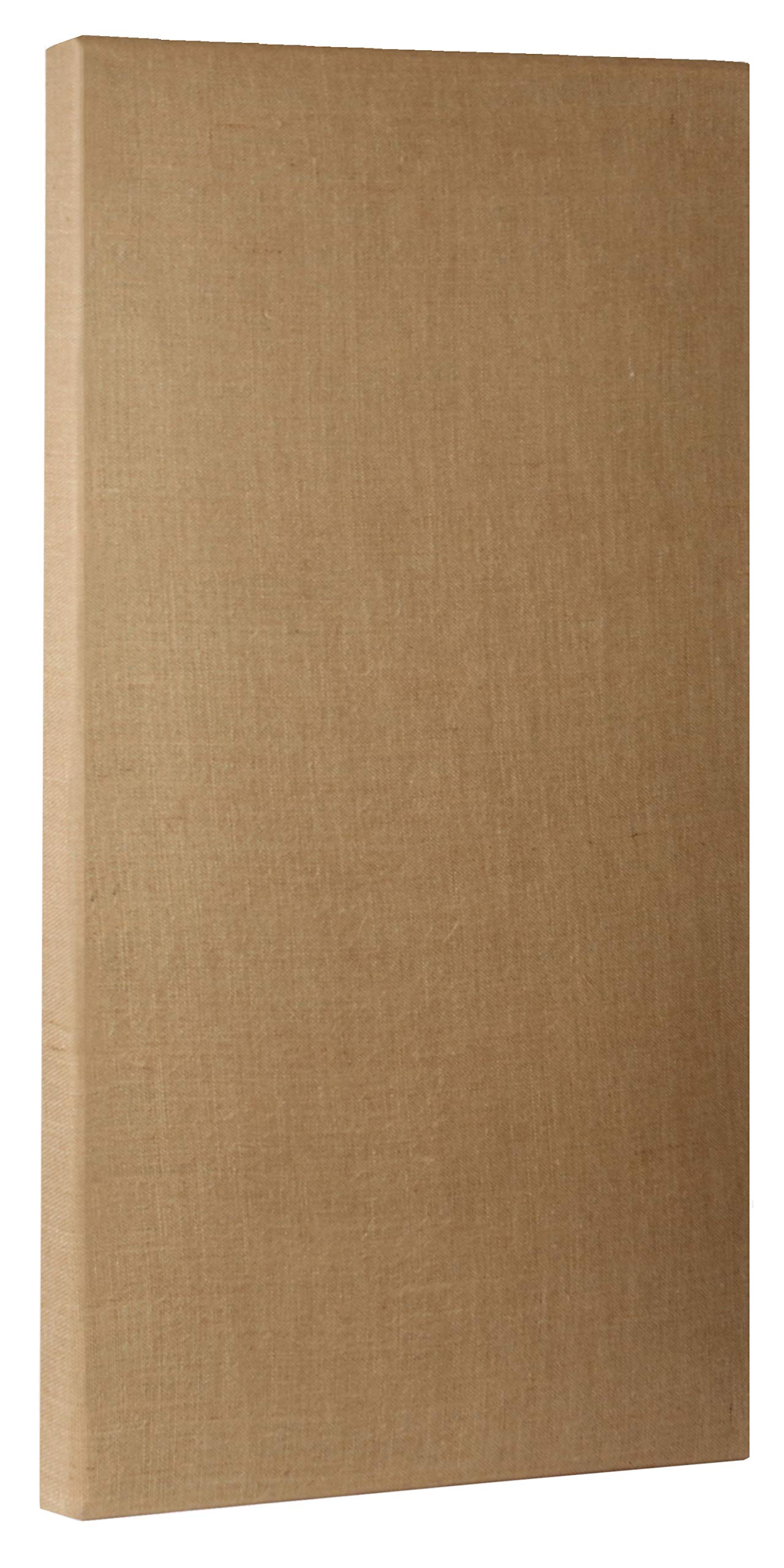 ATS Acoustic Panel 24x48x4 Inches, Beveled Edge, in Natural