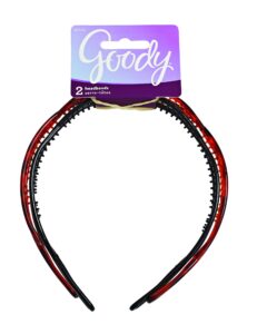 goody women's classics twisted headband, 2 count