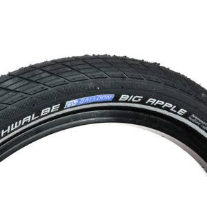 Schwalbe Big Apple RaceGuard RLX Wire Bead Tire, 20 x 2.15-Inch