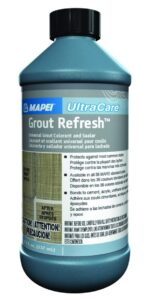 mapei grout refresh colorant and sealer: grout paint and sealant - 8 ounce bottle, white