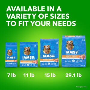 IAMS Adult Healthy Weight Control Dry Dog Food with Real Chicken, 29.1 lb. Bag