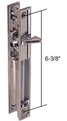 C.R. LAURENCE C1086 CRL Chrome Handle Set With 6-3/8" Screw Holes for Miller (Mil-Dor)