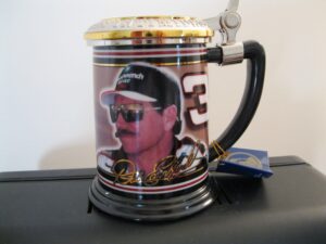 dale earnhardt - the bass pro shop tankard--the franklin mint--coa