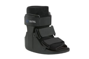 united ortho usa14015 short cam walker fracture boot, medium, black