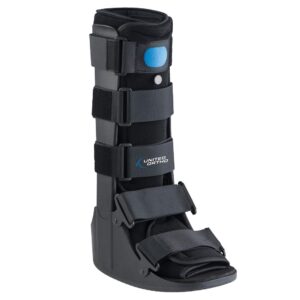 United Ortho Air Cam Walker Fracture Boot, Medium, Black