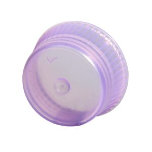 bio plas 6610 13mm uni-flex safety caps for culture tubes and test tubes, lavender (pack of 1000)