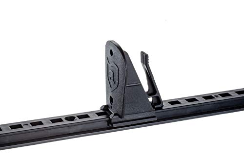 Attwood 11940-2 Universal Adjustable Kayak Foot Pegs/Foot Brace with Trigger Lock, Black Finish, Set of 2, 15 Inches