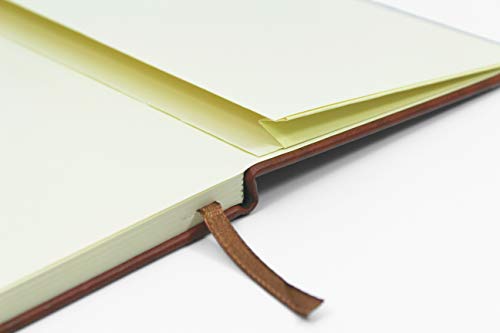 Silvine Executive Soft Feel Pocket Notebook Ruled with Marker Ribbon 160pp 90gsm 143x90mm Tan Ref 196T