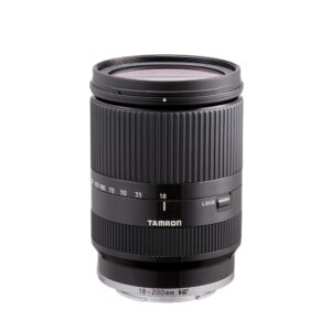 tamron 18-200mm di iii vc for sony mirrorless interchangeable-lens camera series afb011-700 (black)