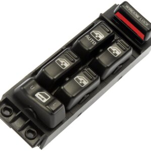 Dorman 901-090 Front Driver Side Power Window Switch- Front Driver Side, 6 Button Compatible with Select Cadillac / Chevrolet / GMC Models