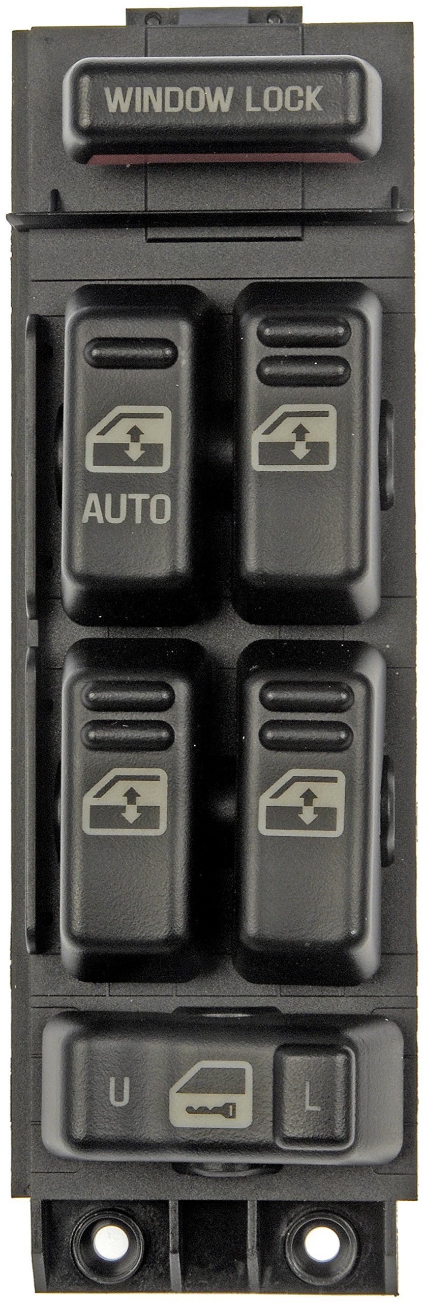 Dorman 901-090 Front Driver Side Power Window Switch- Front Driver Side, 6 Button Compatible with Select Cadillac / Chevrolet / GMC Models