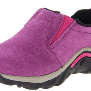 Merrell Jungle Moc Frosty Waterproof Moccasin, Wineberry, 1.5 US Unisex Big Kid