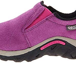 Merrell Jungle Moc Frosty Waterproof Moccasin, Wineberry, 1.5 US Unisex Big Kid