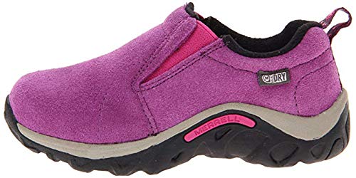 Merrell Jungle Moc Frosty Waterproof Moccasin, Wineberry, 1.5 US Unisex Big Kid