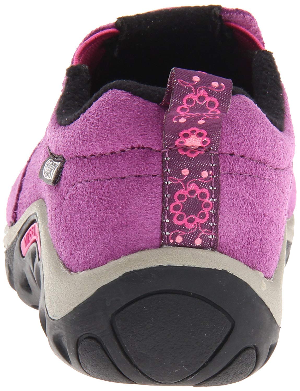 Merrell Jungle Moc Frosty Waterproof Moccasin, Wineberry, 1.5 US Unisex Big Kid