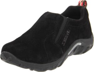 merrell jungle moc moccasin, black, 6 us unisex big kid