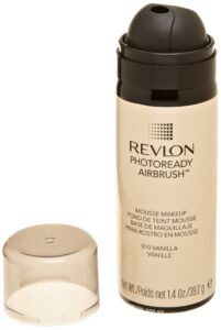 revlon photoready airbrush mousse makeup, natural beige, 1.4 ounce