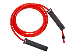 lifeline fitness weighted speed rope - jump rope for home gym - tone muscles and burn fat with adjustable lengths - two weight levels available 0.75 lbs.