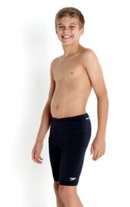 speedo boy's essential endurance + swimming jammers 10 years navy