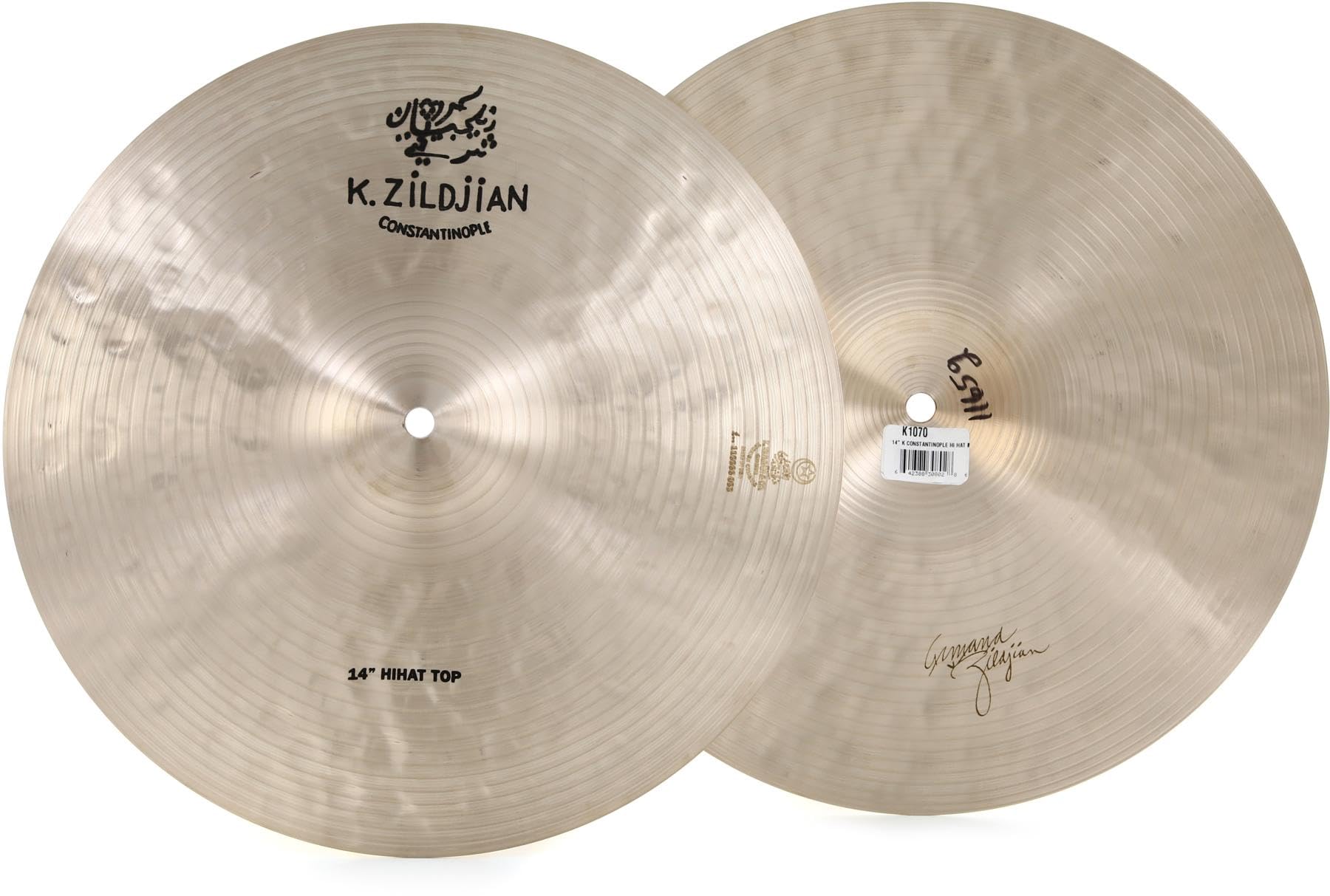 Zildjian K Constantinople Hi-Hat Cymbals - 14 Inches