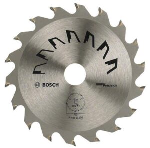 bosch diy 2609256849 precision circular saw blade 140 x 2 x 20/12.7 with 18 teeth