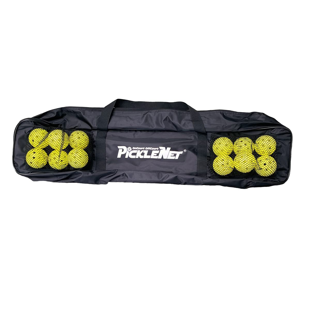 Picklenet - Portable Pickleball Net Official Size | Bag Included | Easy and Fast Assembly | Indoor & Outdoor Use | Heavy Duty Powder-Coated Steel | No-Twist Guarantee | Patented Design | 1 Yr Warranty