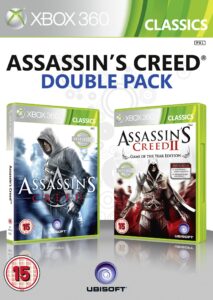 ubisoft double pack - xbox 360 assassins creed 1 and 2